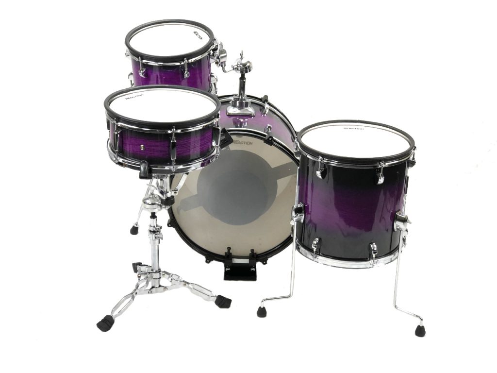 Custom 4 Piece Shell Pack – Digital Drum Wrap – Wood Fade #11 | Pintech ...